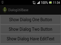 Android custom dialog
