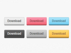 Chunky 3D Web Buttons Với CSS3